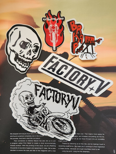 BRAAP STICKER PACK | Factory V