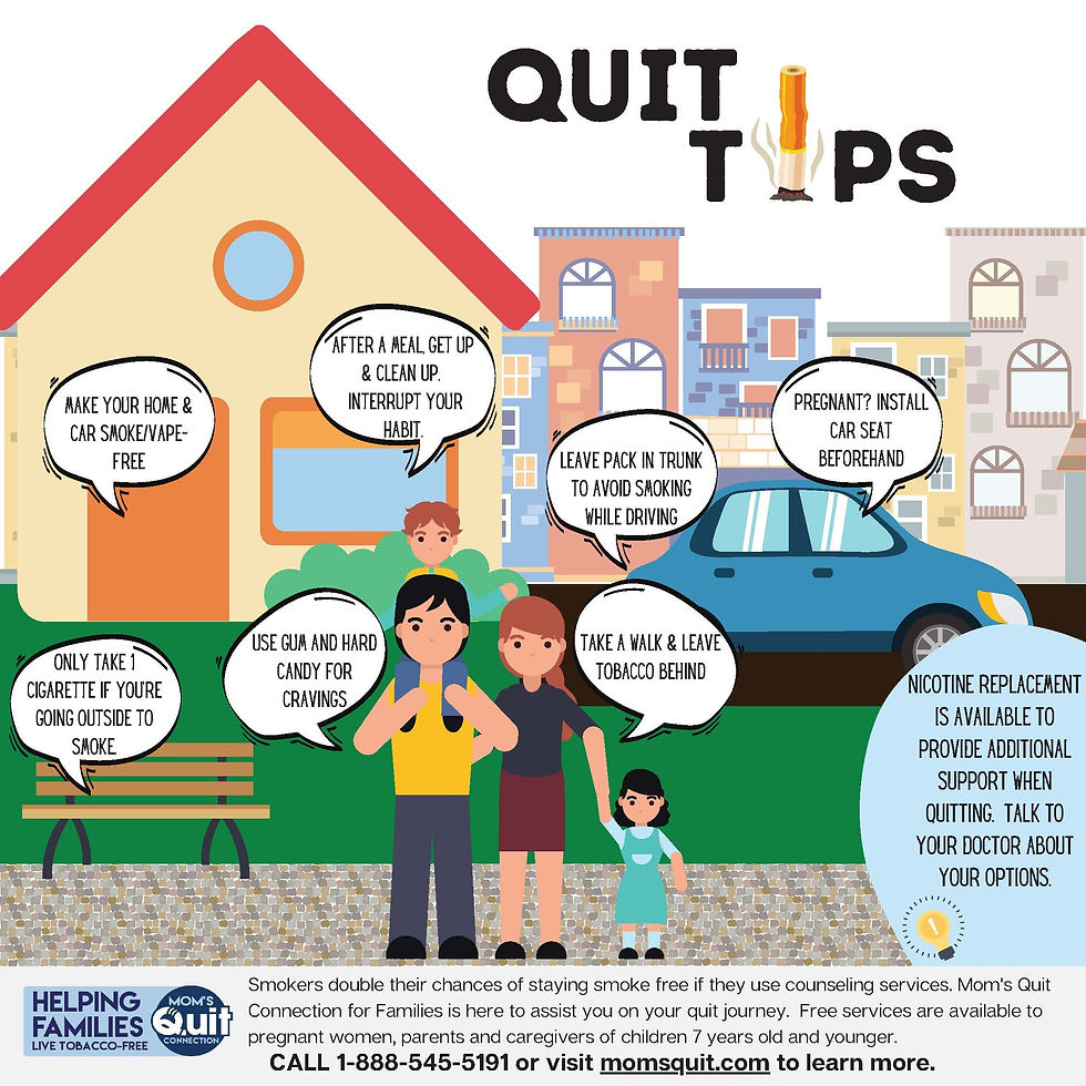 Quit Tips flyer | The Cooperative