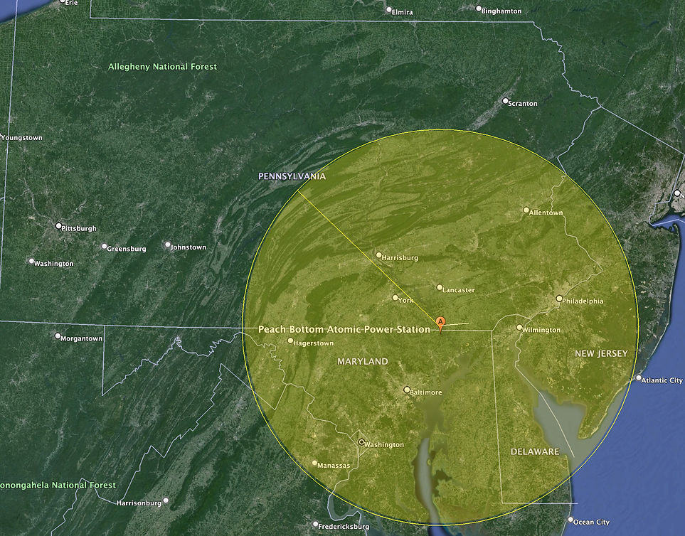 Peach Bottom Map | PEMA ACS