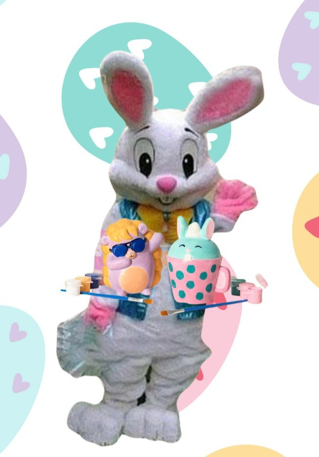 Paint Squishies and meet the Easter Bunny | JWO Studio