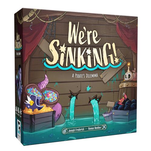 The backstabbing pirate board game, We're Sinking!