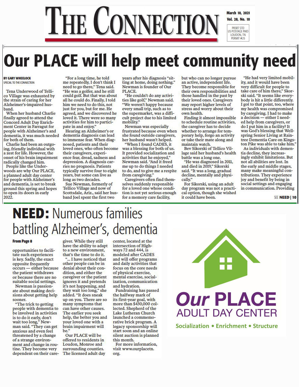 Adult Day Services | Our PLACE | United States