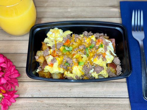 Turkey Sausage Breakfast Scramble | Victorious Foods