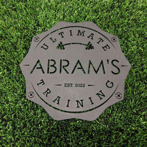 Custom Training Center Metal Sign | Langley Metal Works