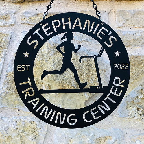 Custom Metal Training Center Sign | Langley Metal Works