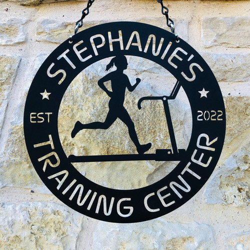 Custom Metal Training Center Sign | Langley Metal Works