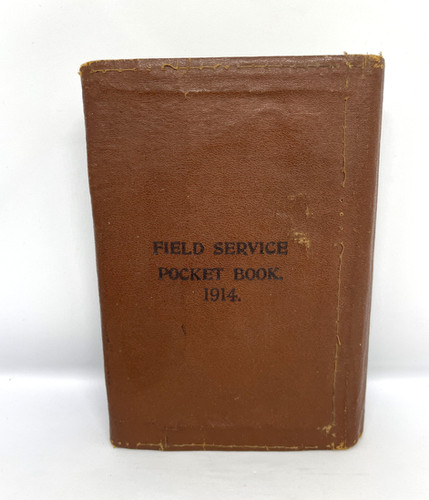WW1 Field Service Pocket Book 1914 | Patina Theory