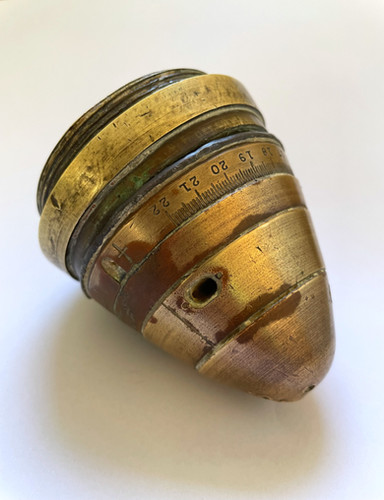 British WW1 Artillery Shell Fuse | Patina Theory