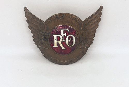 REO Motor Car Company Flying Cloud Radiator Emblem | Patina Theory