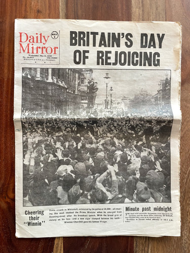 Daily Mirror WW2 Commemorative Issue Newspaper | Patina Theory