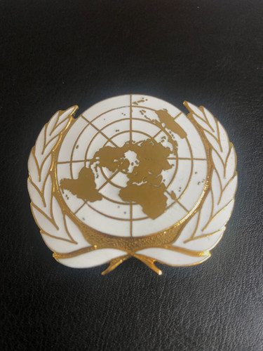 United Nations Cap Badge | Patina Theory