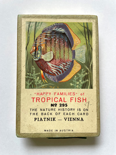 Happy Families Tropical Fish Card Game | Patina Theory