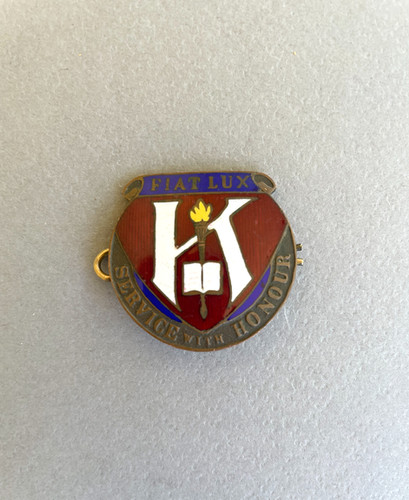 Vintage Kowhai School Badge | Patina Theory