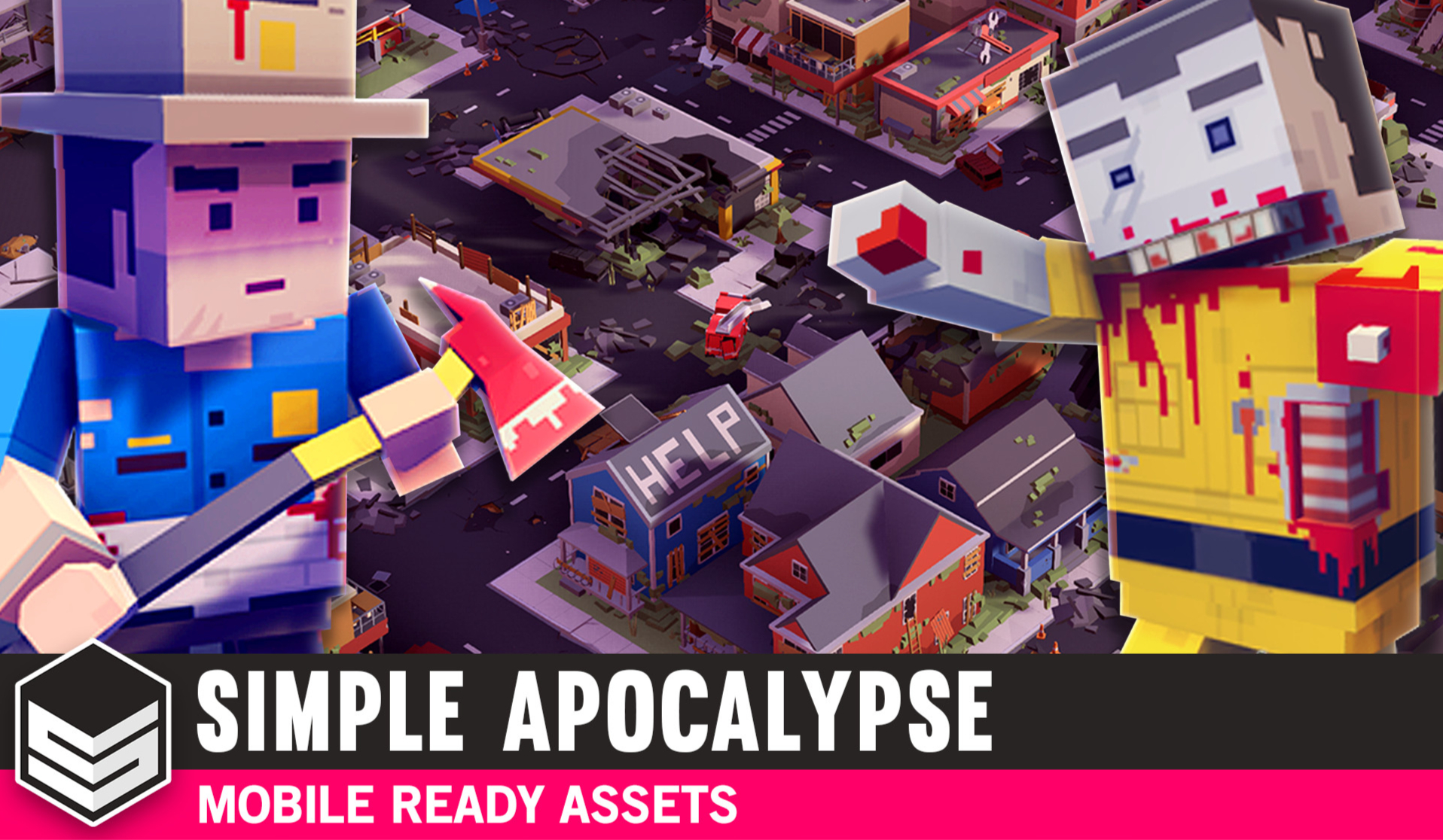 Simple Apocalypse - Cartoon Assets | Unity Templates