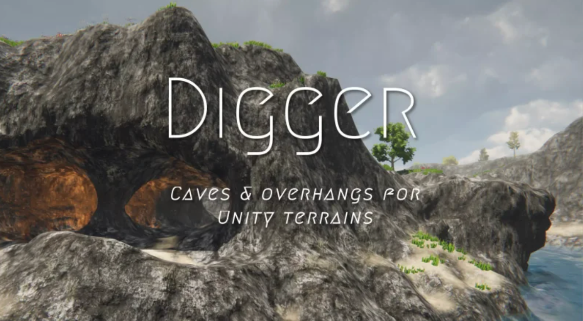 Digger - Terrain Caves and Overhangs | Unity Templates