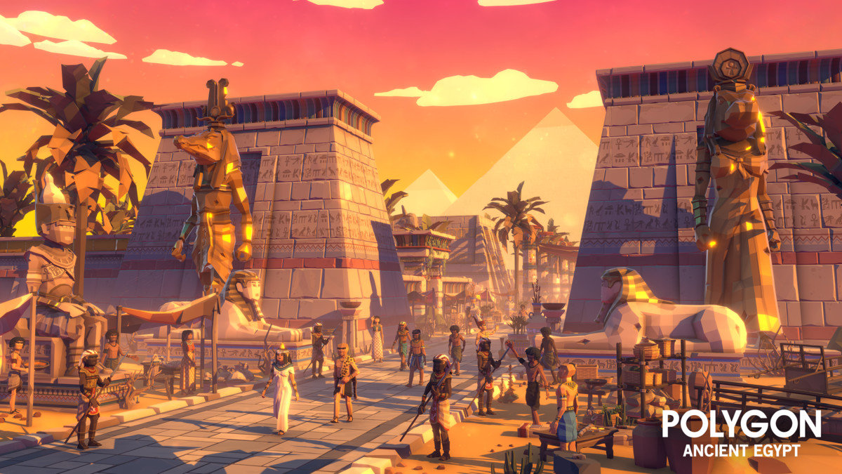 POLYGON - Ancient Egypt Pack | Unity Templates