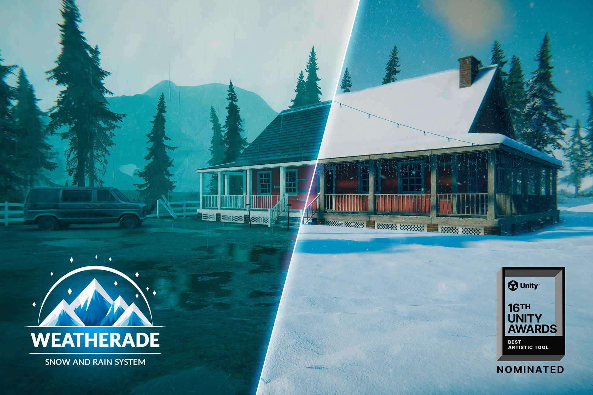 Weatherade Snow and Rain System | Unity Templates