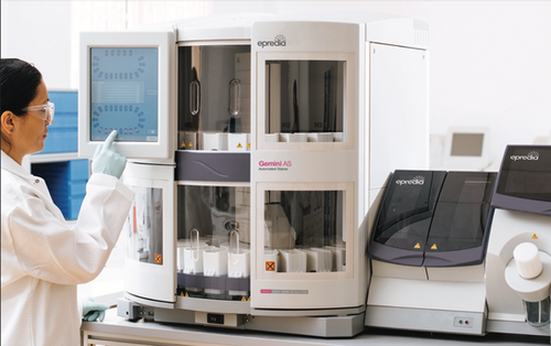 Staining & Coverslipping | Soporte Médico