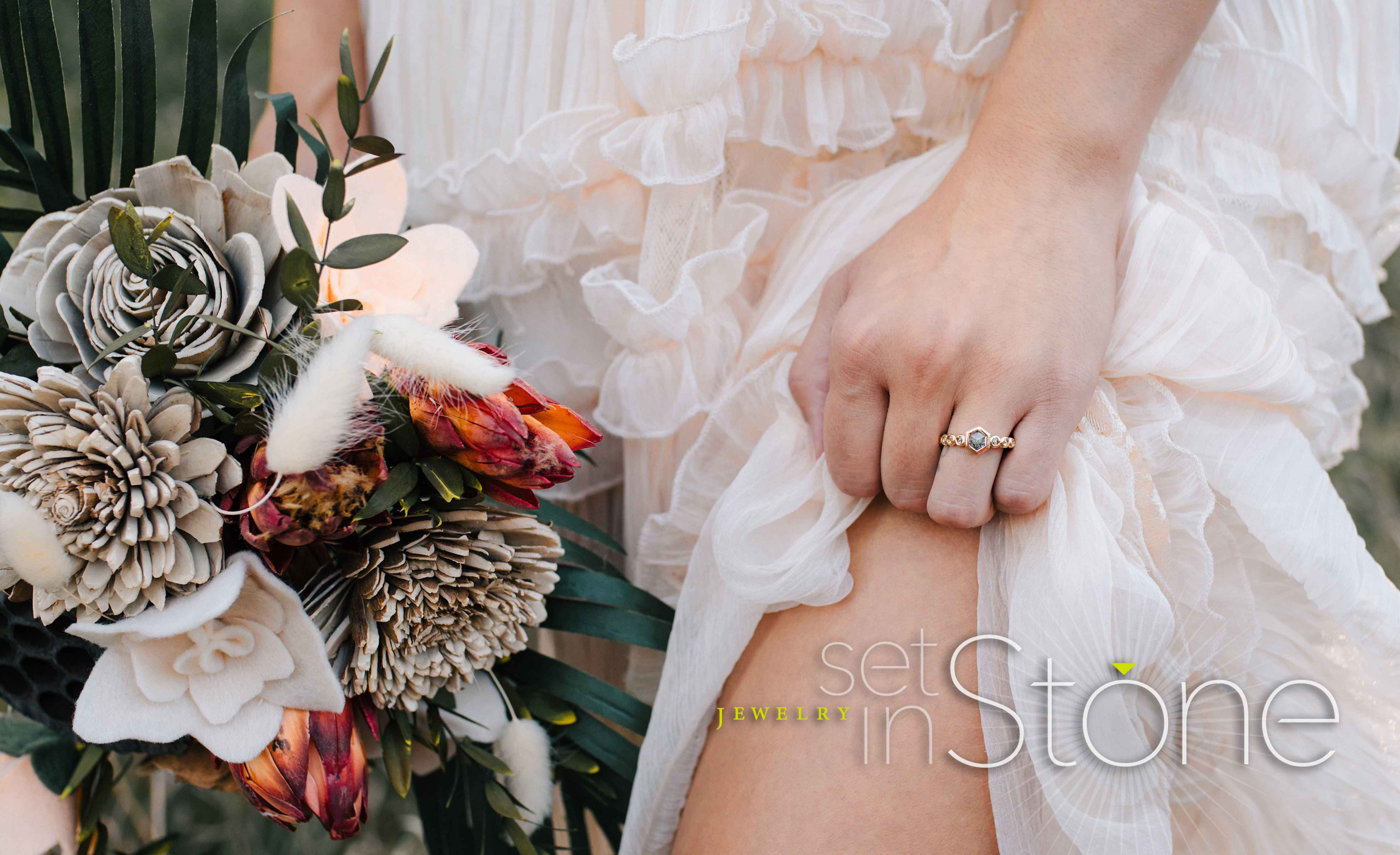 Jewelry Set in Stone | Chelsea Michigan | Custom Engagement Rings