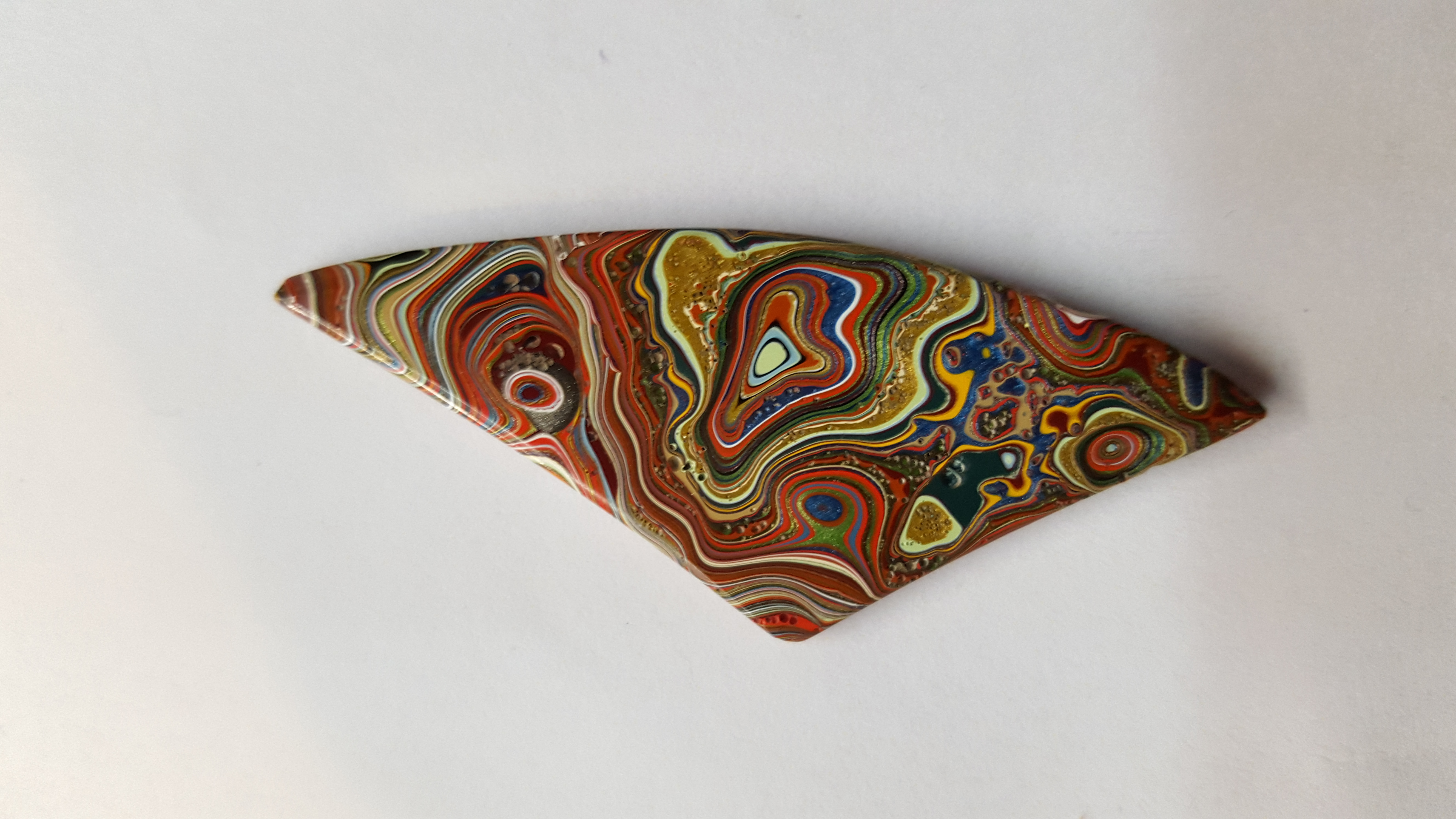 Jewelry Set in Stone | Michigan | Fordite | History of Fordite