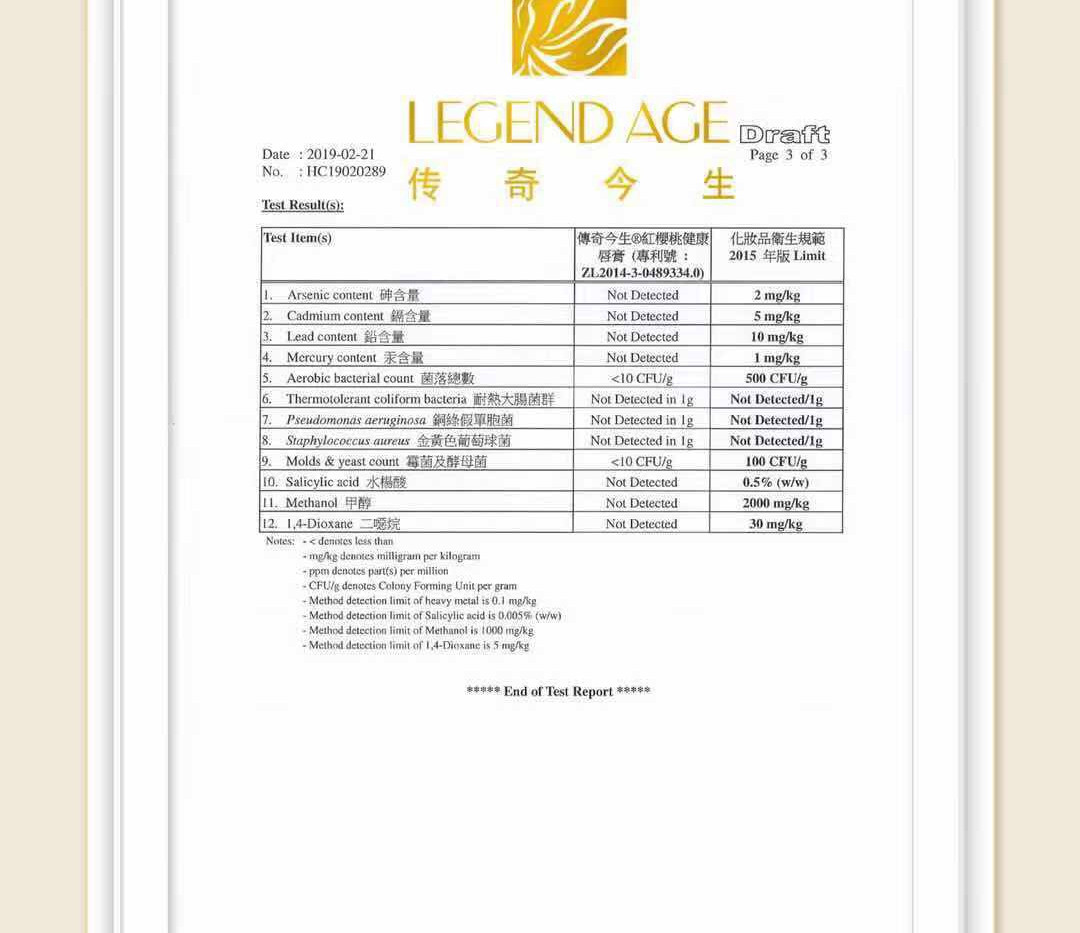 3 in 1 Natural ingredient Lipstick | LEGEND AGE