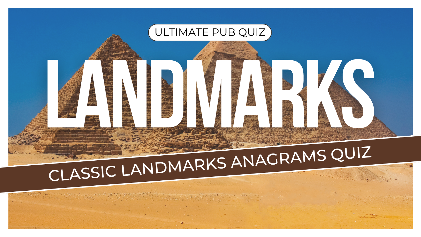 Landmark Anagrams