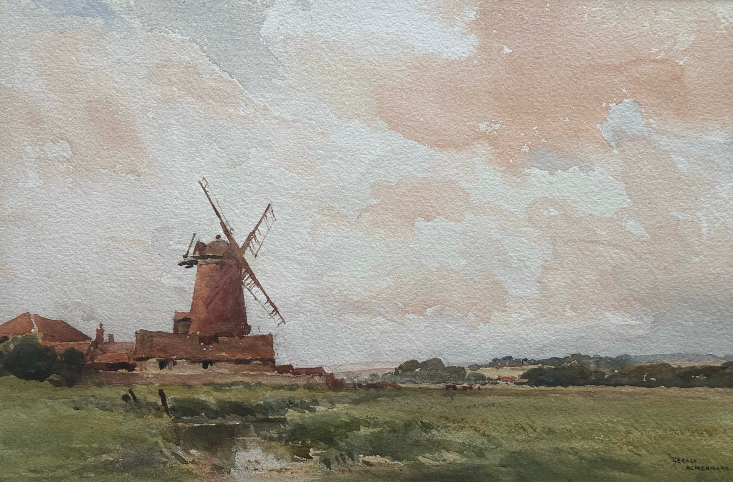 Gerald Ackermann, original art available from Nicholas Holloway Fine Art