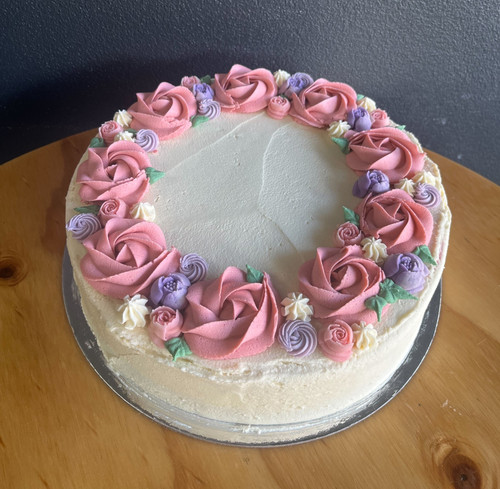 Buttercream Floral Cake | decadence cakes