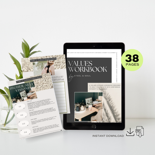 Values Workbook | Steel and Soul
