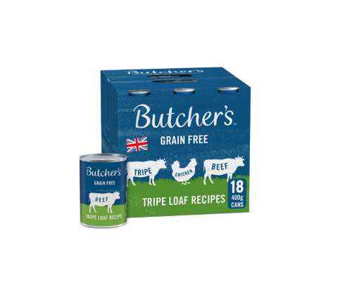 Butchers Grain Free Tripe Loaf Cans 18 x 400g | Windmill Pet