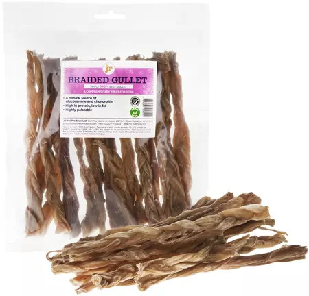 JR Braided Beef Gullet 100g | Windmill Pet