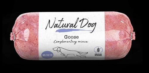 Natural Dog Raw Goose 80.10.10 | Windmill Pet
