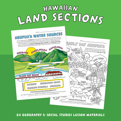 Hawaiian Ahupua'a Lesson Materials | Book Book!
