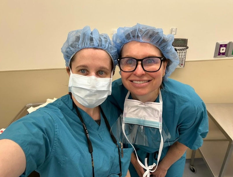 Christine Vaccaro, DO - Urogynecologist and my first fellow!