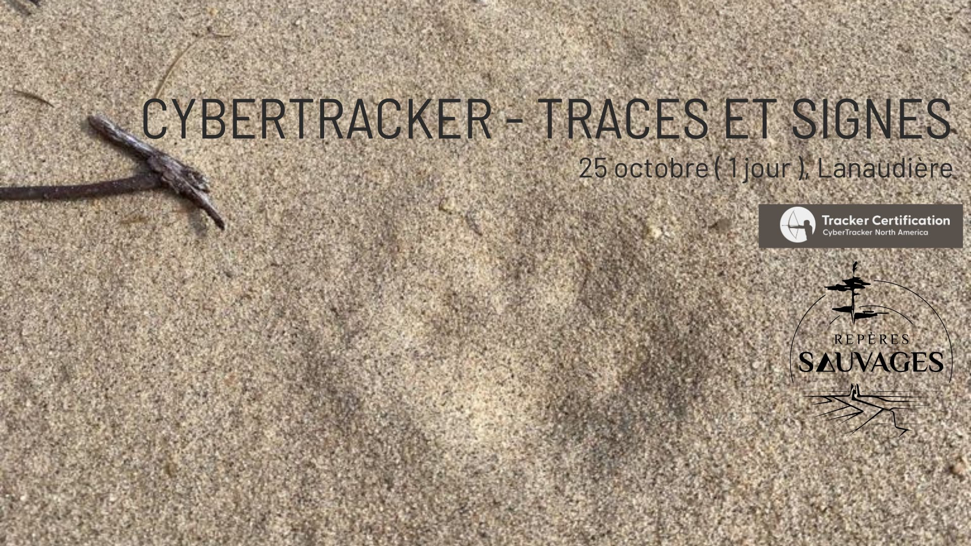 Cybertracker traces et signes 1-jour | Repères sauvages