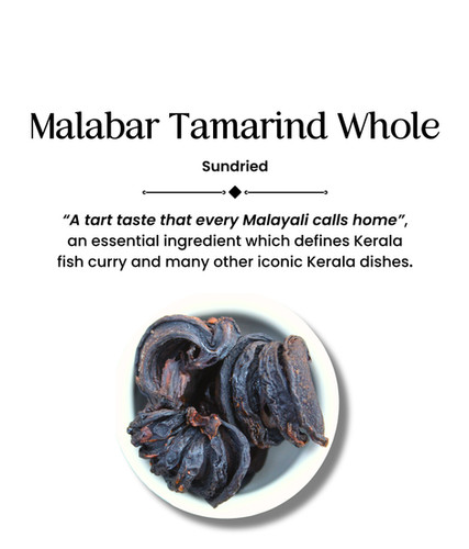 Malabar Tamarind whole Kudampuli Kerala Fish Curry Ingredient | Graamya