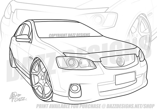 custom VE Colour in page | Dazz Designs