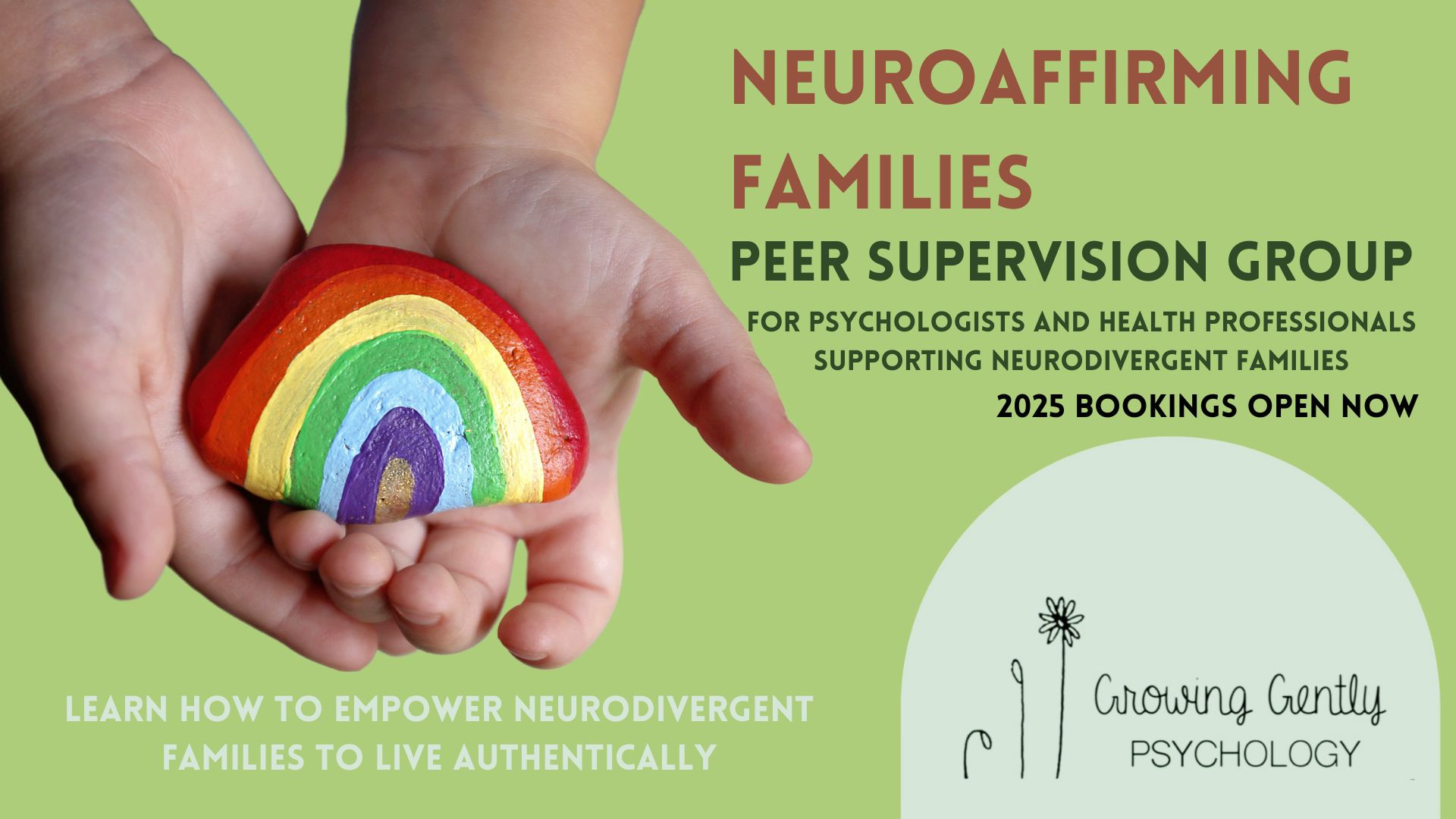 Neuroaffirming Families Peer Supervision Group | Growinggentlypsych