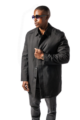 Stefano R. Black 3/4 Jacket | Stefano R.