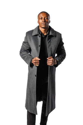 Stefano R. Grey Winter Coat | Stefano R.