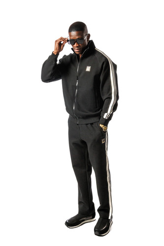 SR Premium Tracksuit Black | Stefano R.