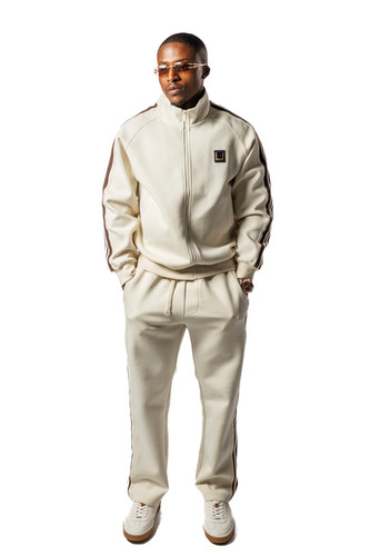 SR Premium Tracksuit Beige | Stefano R.
