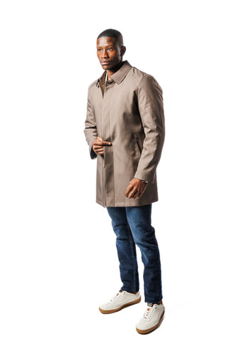 Stefano R. Khaki 3/4 Jacket | Stefano R.