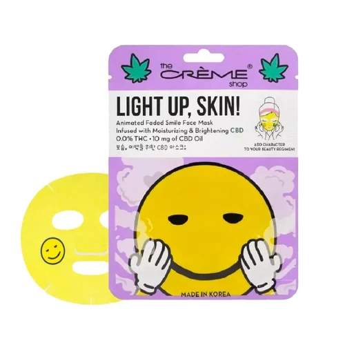 TCS Light Up, Skin! Animated Face Smile Face Mask | Minerva Derm - UAE