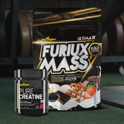 PACK FURIUX MASS 6.6Lb + CREATINE 300G | Bigman