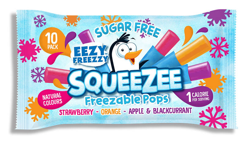 Eezy Freezzy Squeezee SUGAR FREE | SQUEEZE THE FREEZE