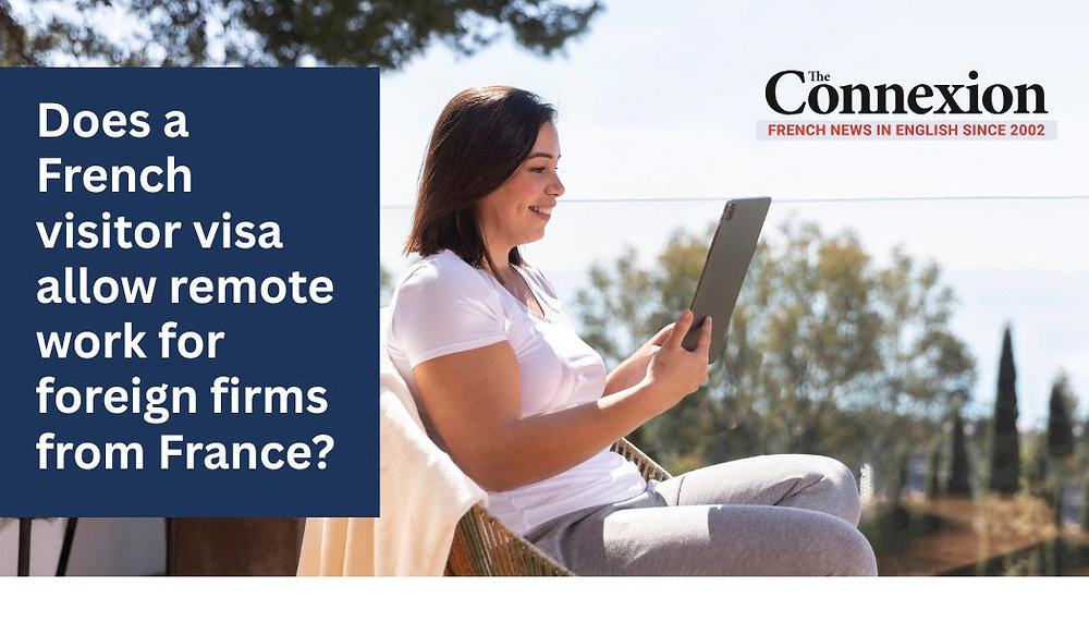 Can You Work Remotely in France on a Visitor Visa?