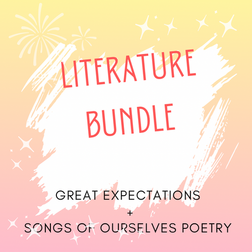 CIE Prose and Poetry Bundle: Great Expectations and Songs of Ourselves ...
