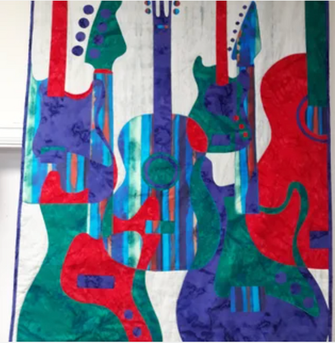 Groovy Guitars Reboot | Golden Quilt Company