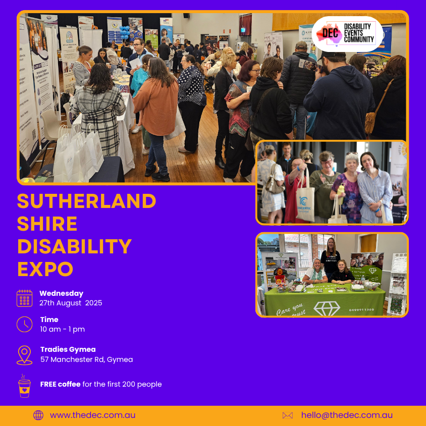 Sutherland Shire Community Disability Expo | The Dec